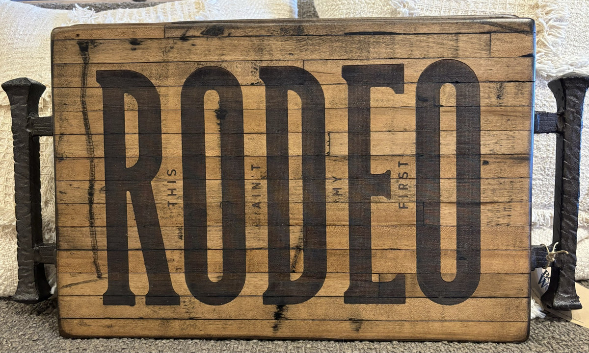 Boxcar Serving Tray | Rodeo – Boxcar Woody Stockyards City