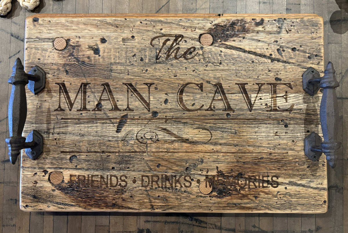 Cargo serving tray-Man Cave – Boxcar Woody Stockyards City