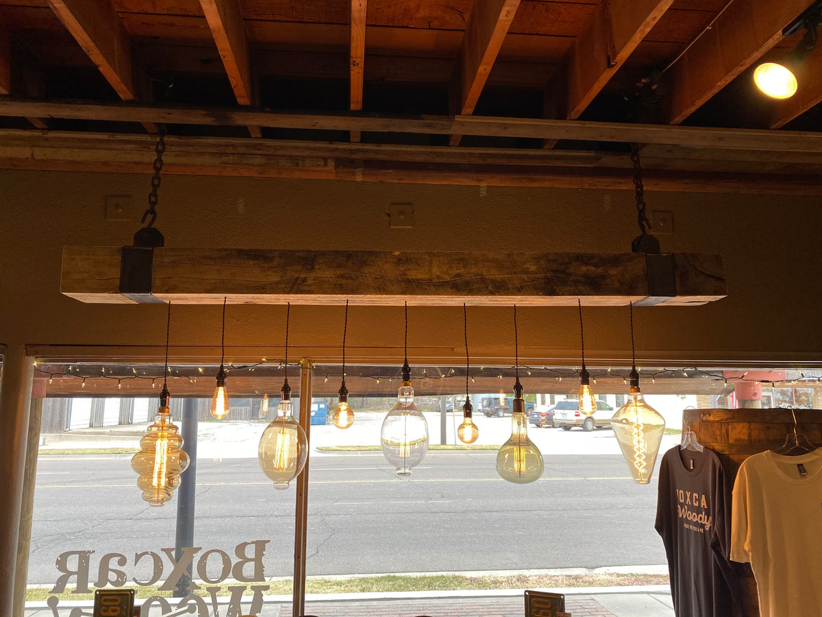 Boxcar Woody - Rough Cut Beam Light (Finished) – Boxcar Woody ...